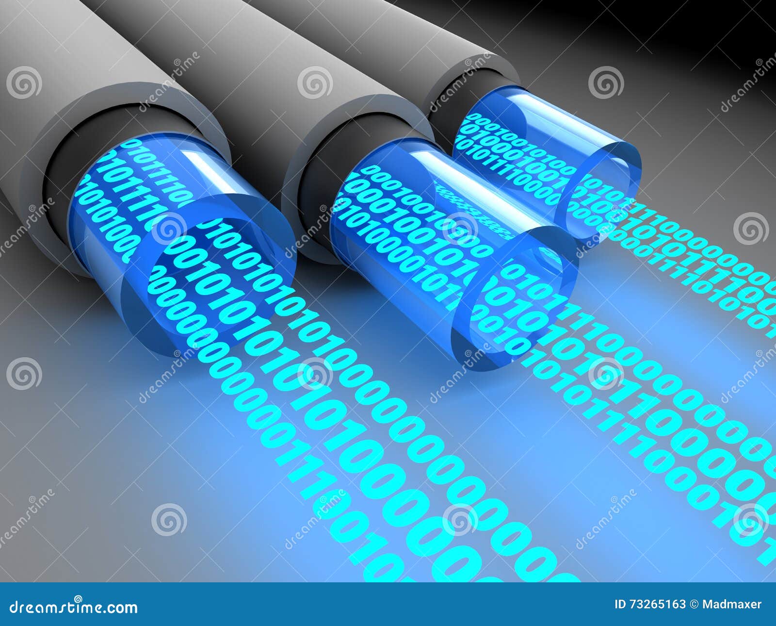 Fiber optics stock illustration. Illustration of network - 73265163