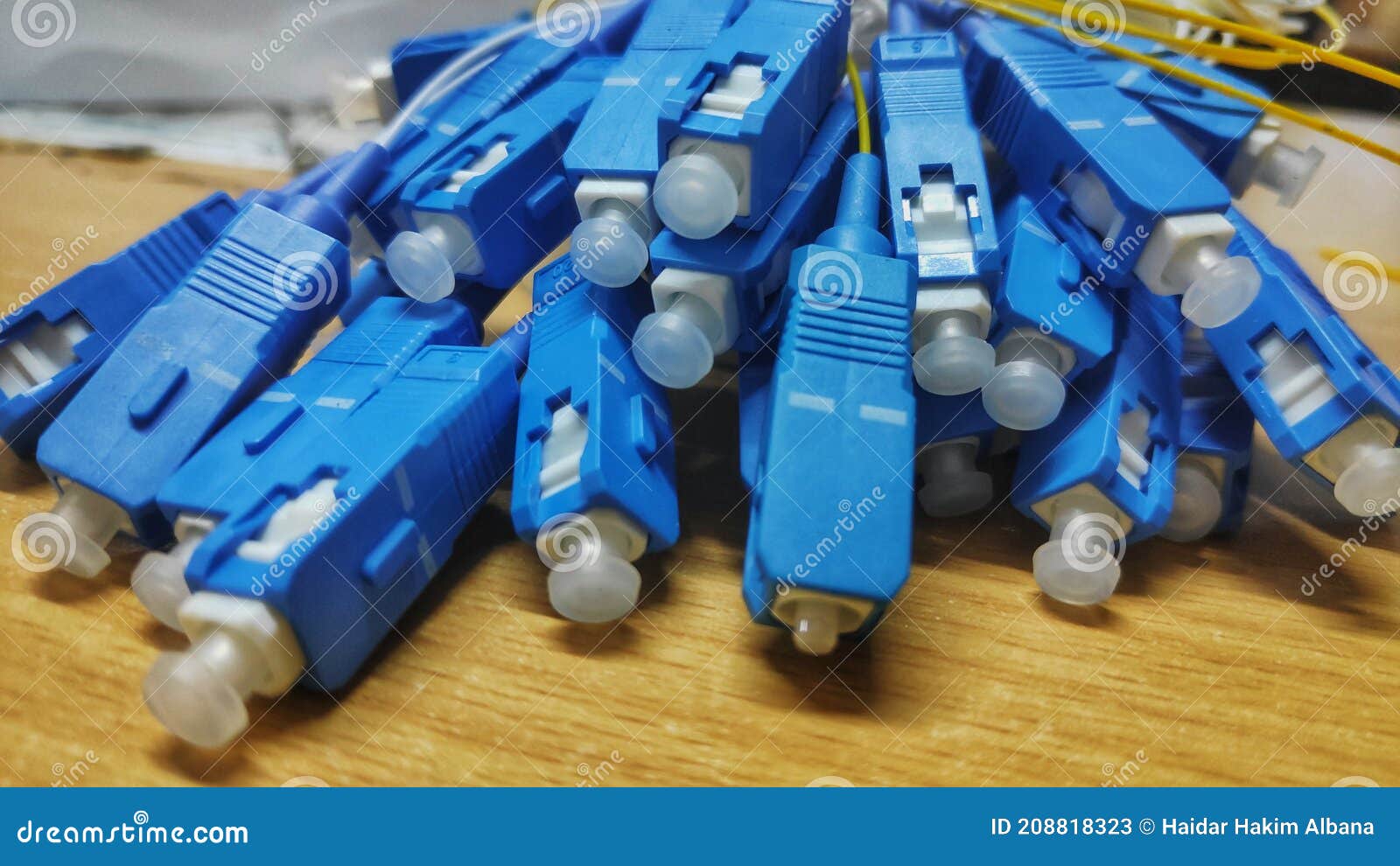 Fiber optics jackhead stock image. Image of vehicle - 208818323