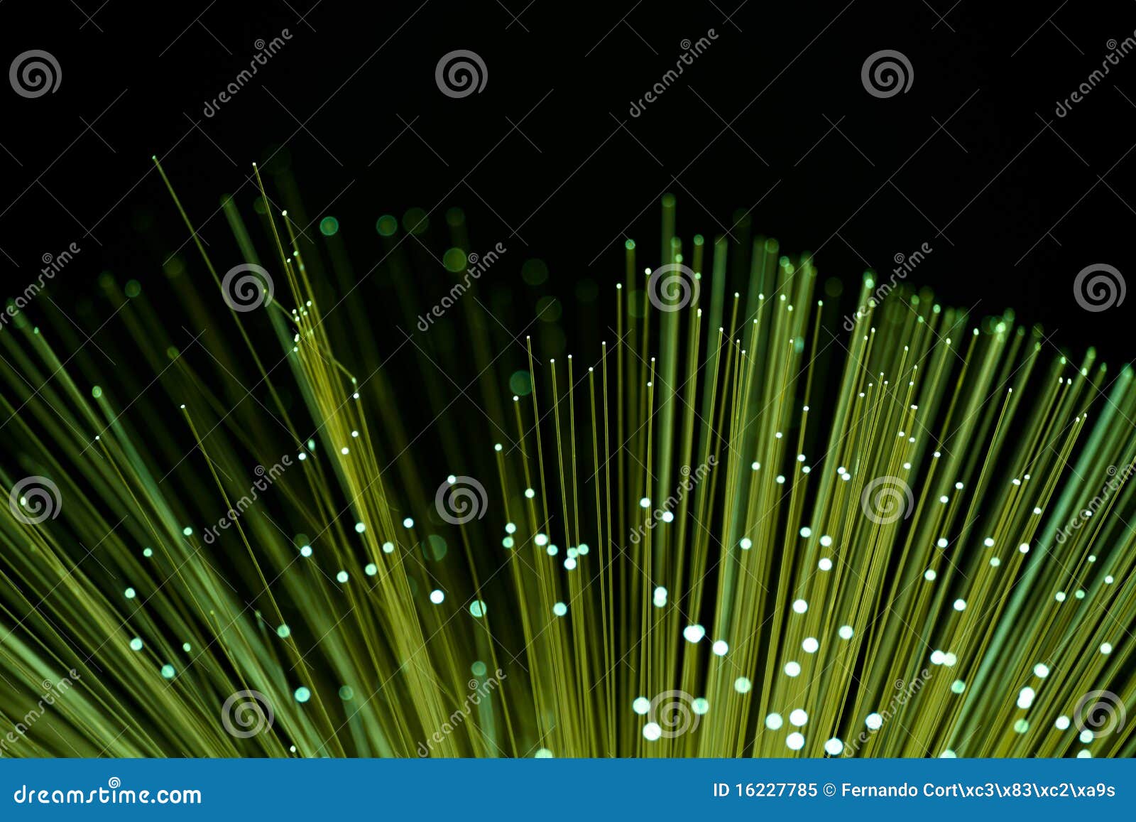 Fiber Optics Modern Computer Communication Stock Image - Image of ...