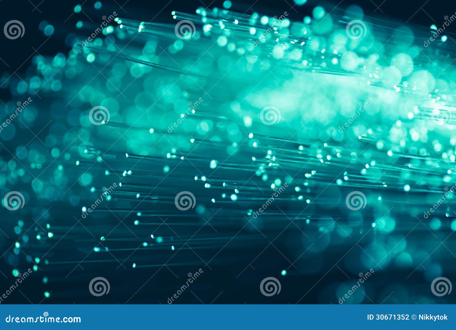 Fiber optics threads stock photo. Image of communication - 30671352