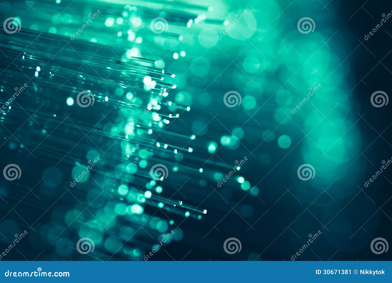 Fiber optics threads stock image. Image of glowing, glass - 30671381