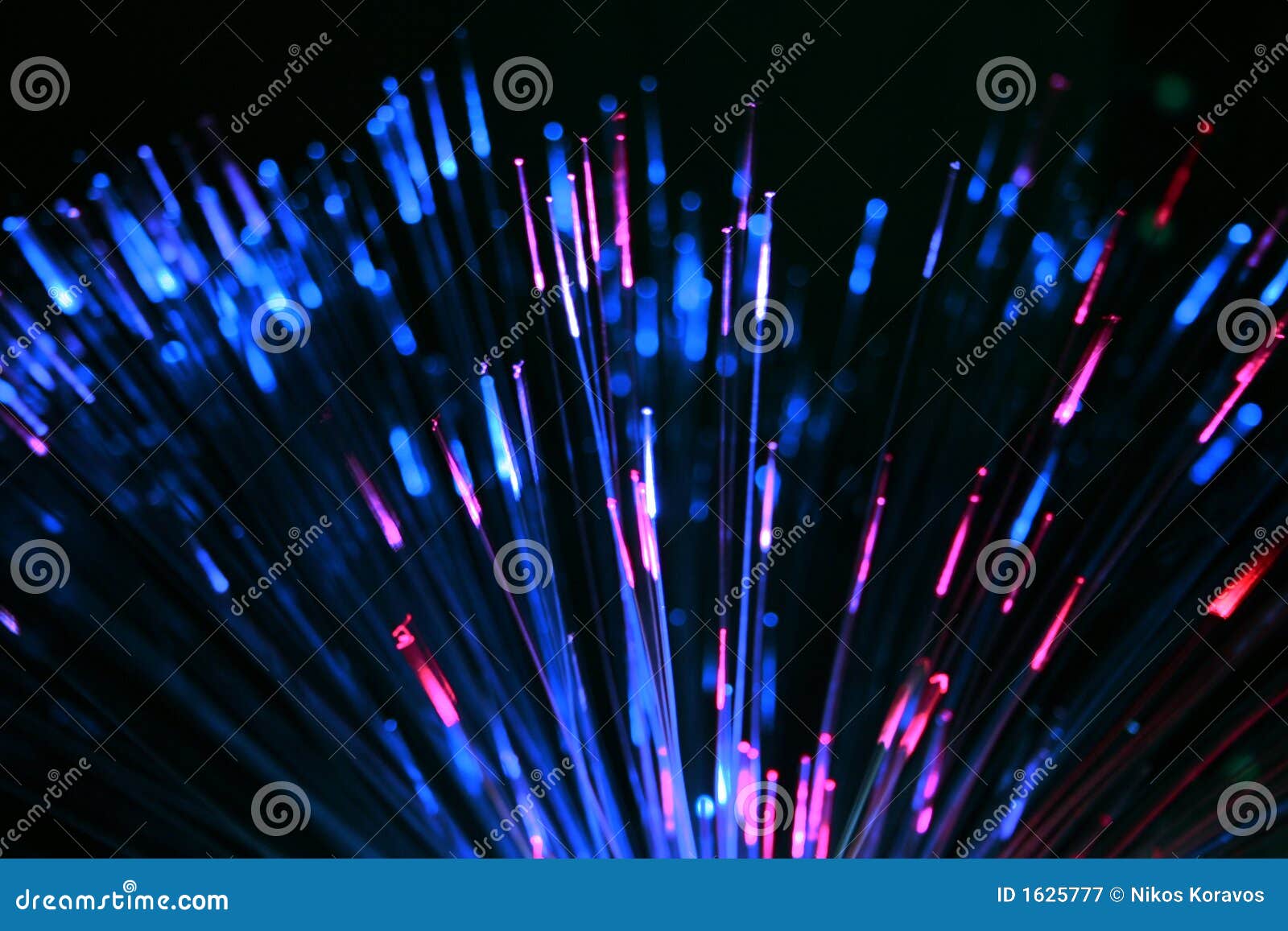 Fiber optics toy stock image. Image of fancy, fibre, spark - 1625777