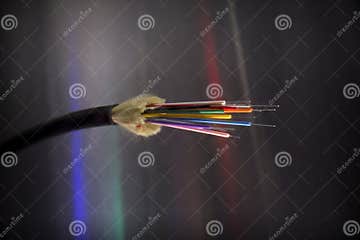 High Tech Electronic Binary Code Digital Circuit Board Fiber Optic ...