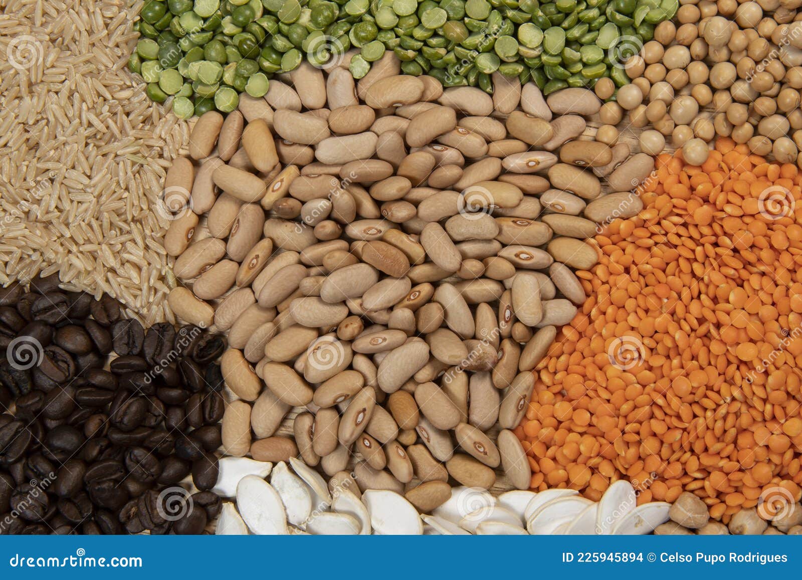 Fiber source examples stock photo. Image of food, dried - 225945894