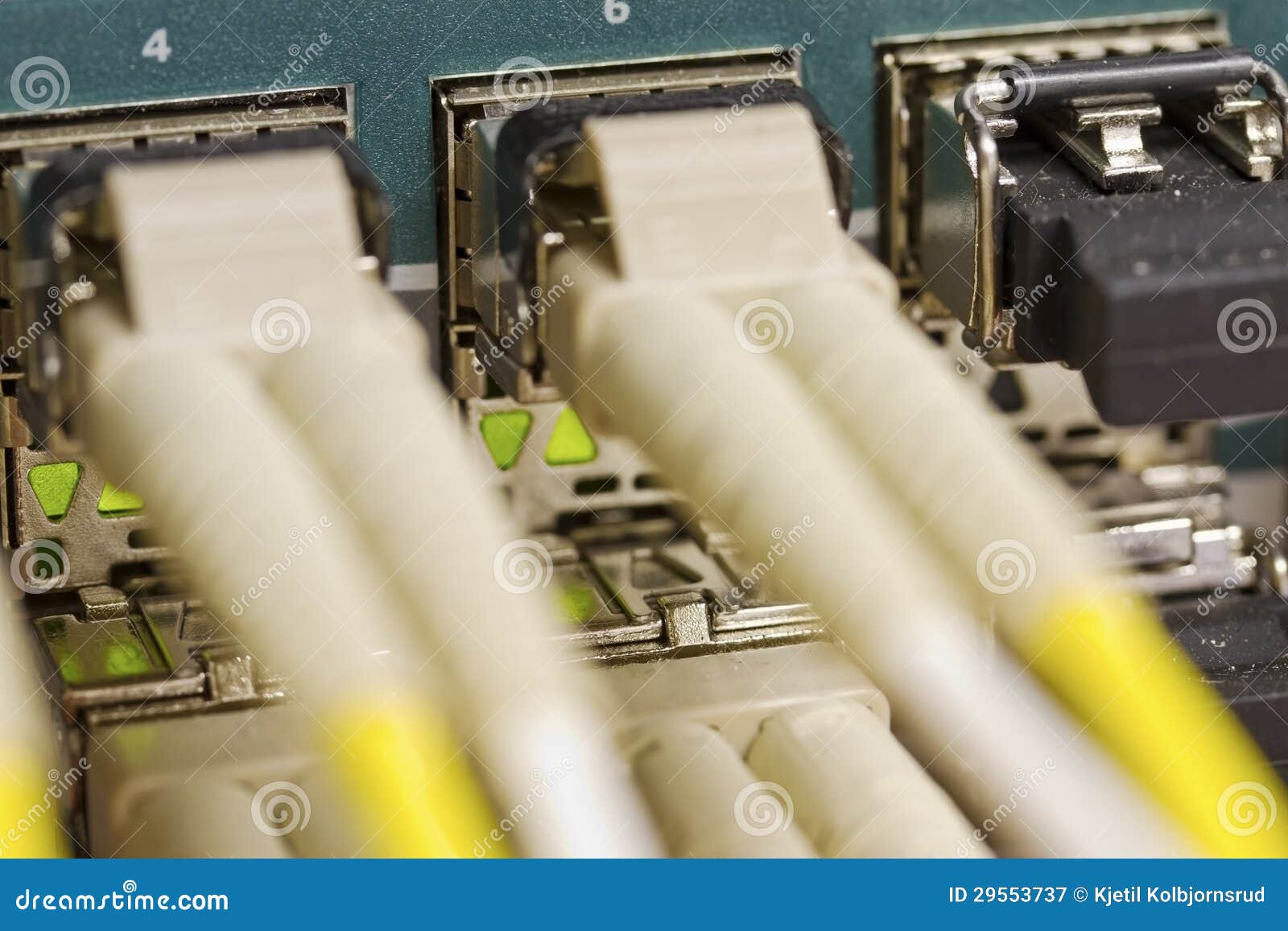 Fiber Switch stock image. Image of fiber, focus, network - 29553737