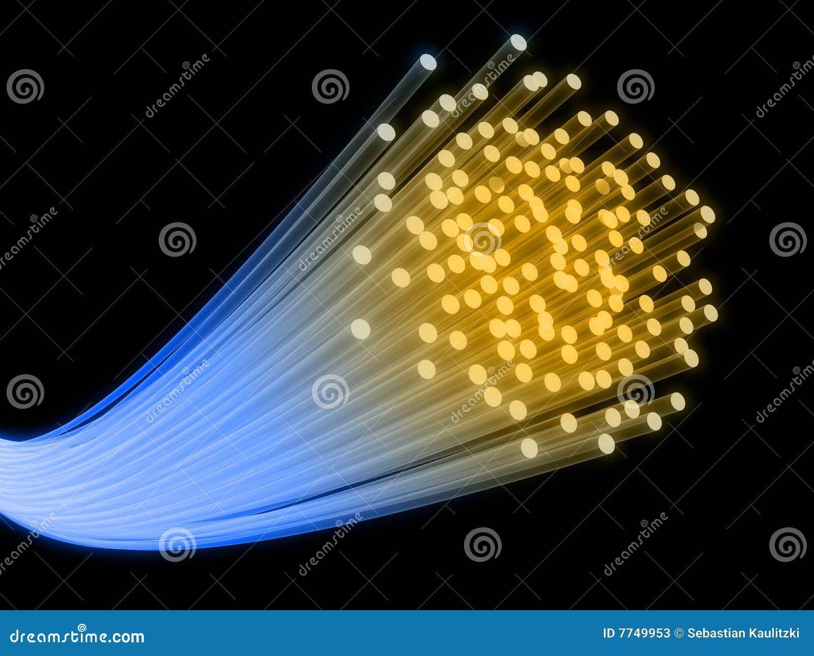Fiber wire stock illustration. Illustration of complex - 7749953