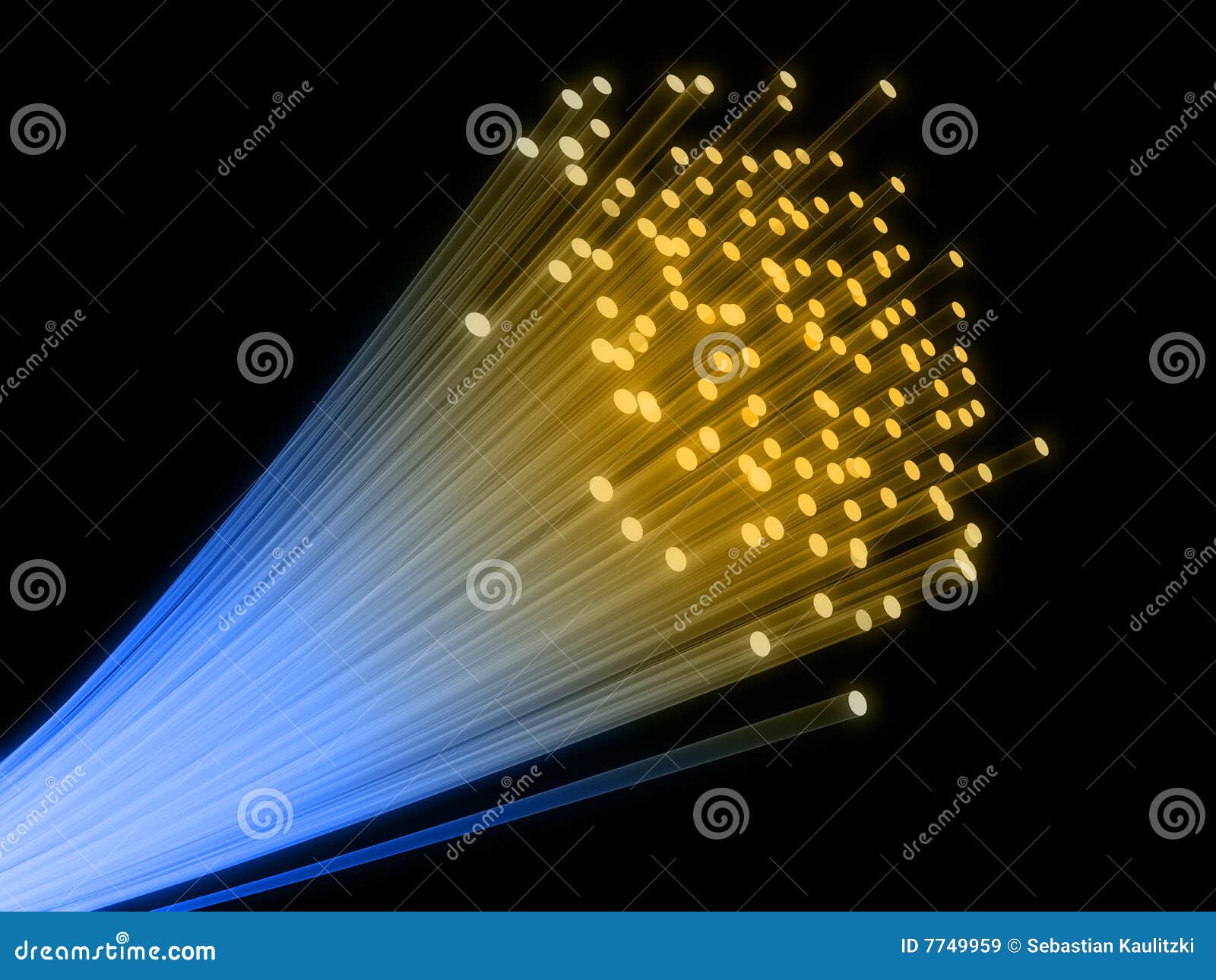 Fiber wire stock illustration. Illustration of line, hitech - 7749959