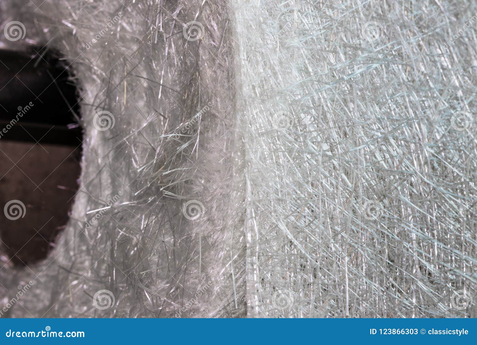 Fiberglass Fabric Composite Roll Material Stock Image - Image of fiber ...