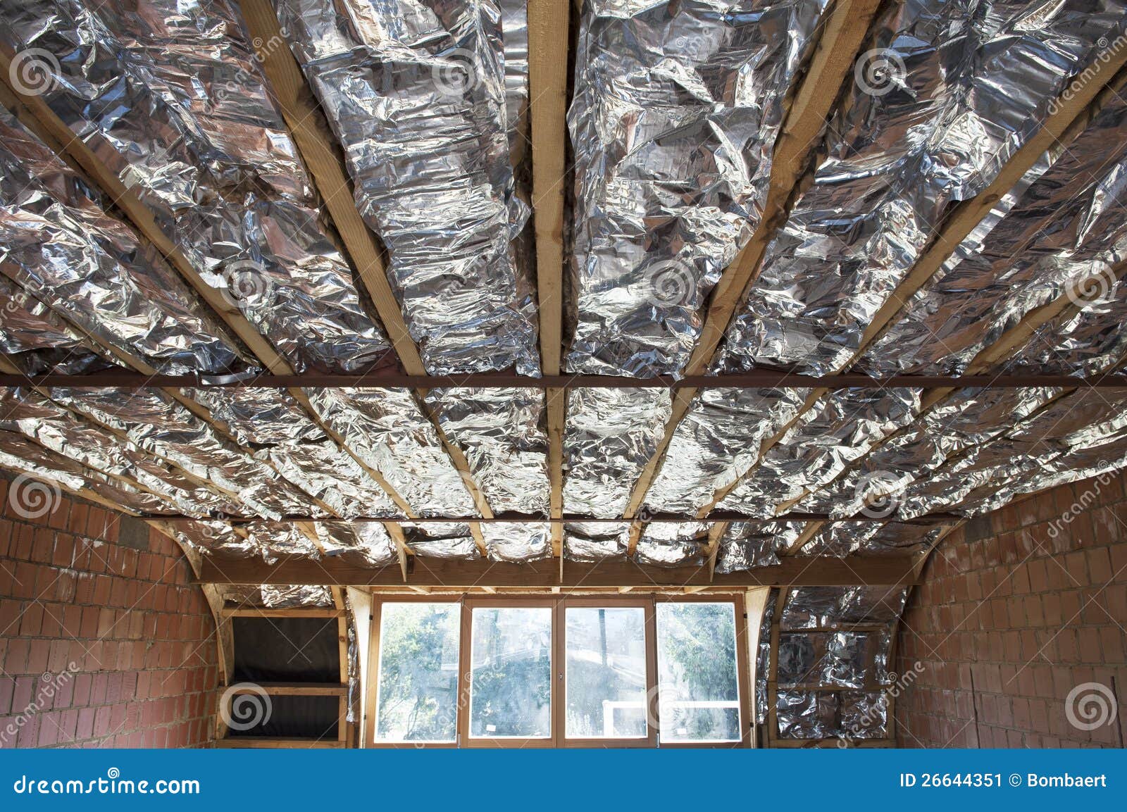 Fiberglass insulation stock image. Image of fibreglass - 26644351