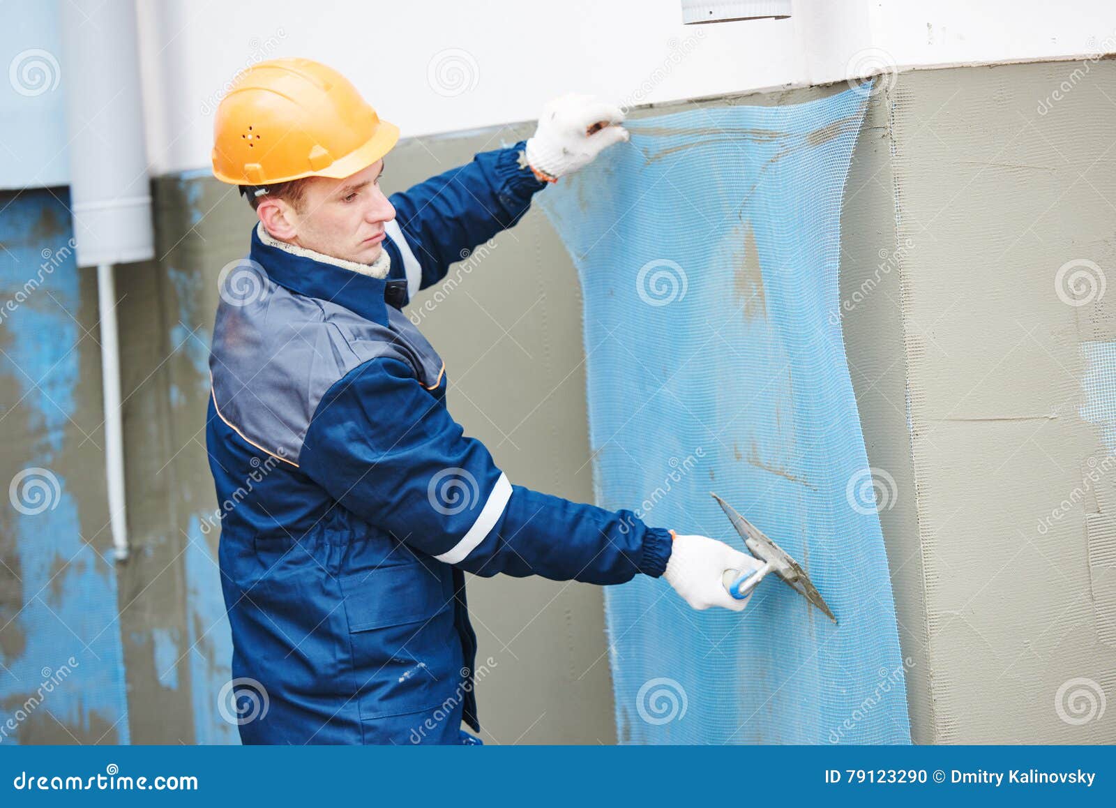 Facade Fiberglass Reinforcing Plastering Mesh Used For Plaster Work ...