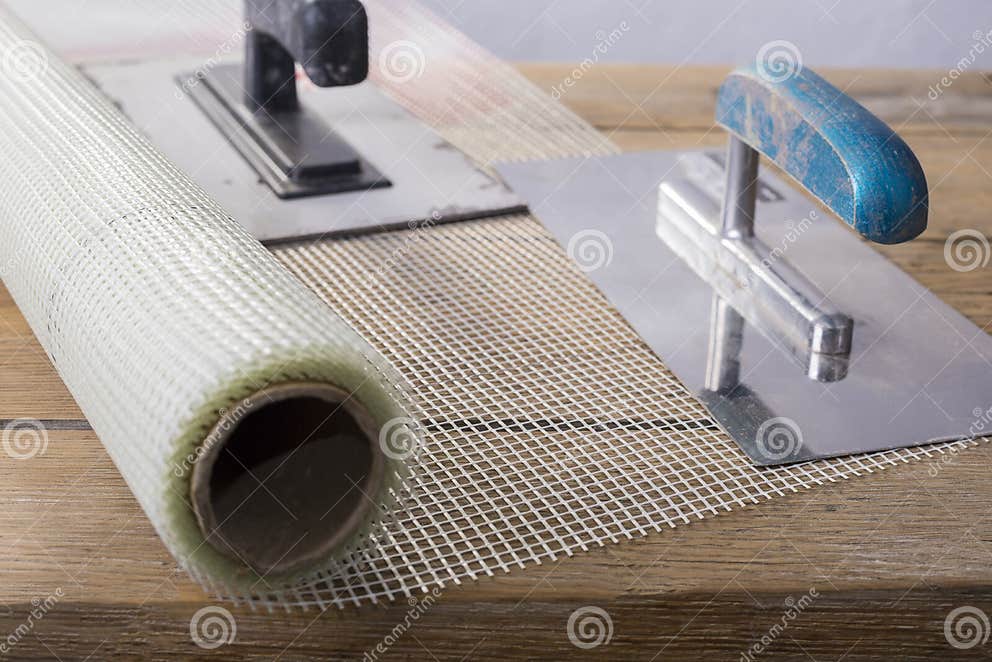 Fiberglass Reinforcing Plastering Mesh Used for Plaster Work with ...