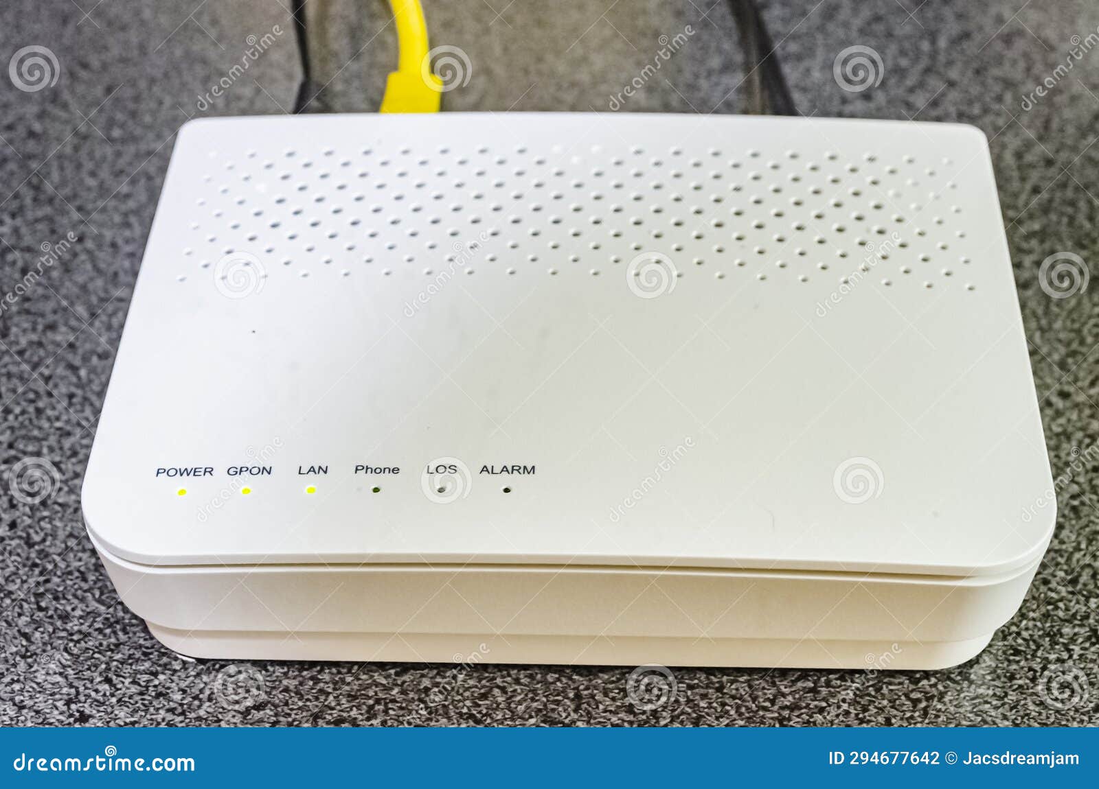 Fiberoptic Internet Router stock photo. Image of internet - 294677642