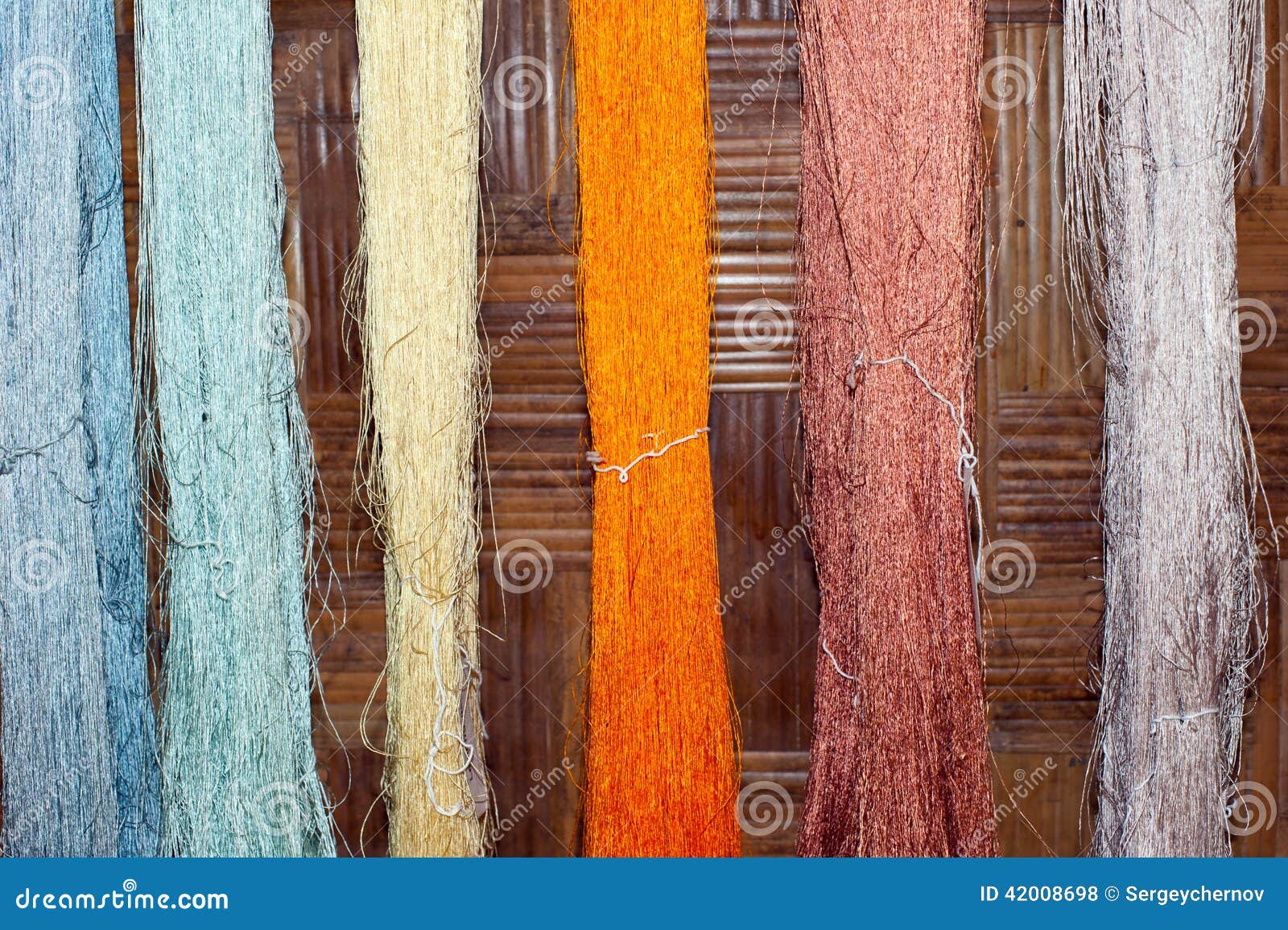 Fibra de seda foto de stock. Imagem de processo, artesanal - 42008698