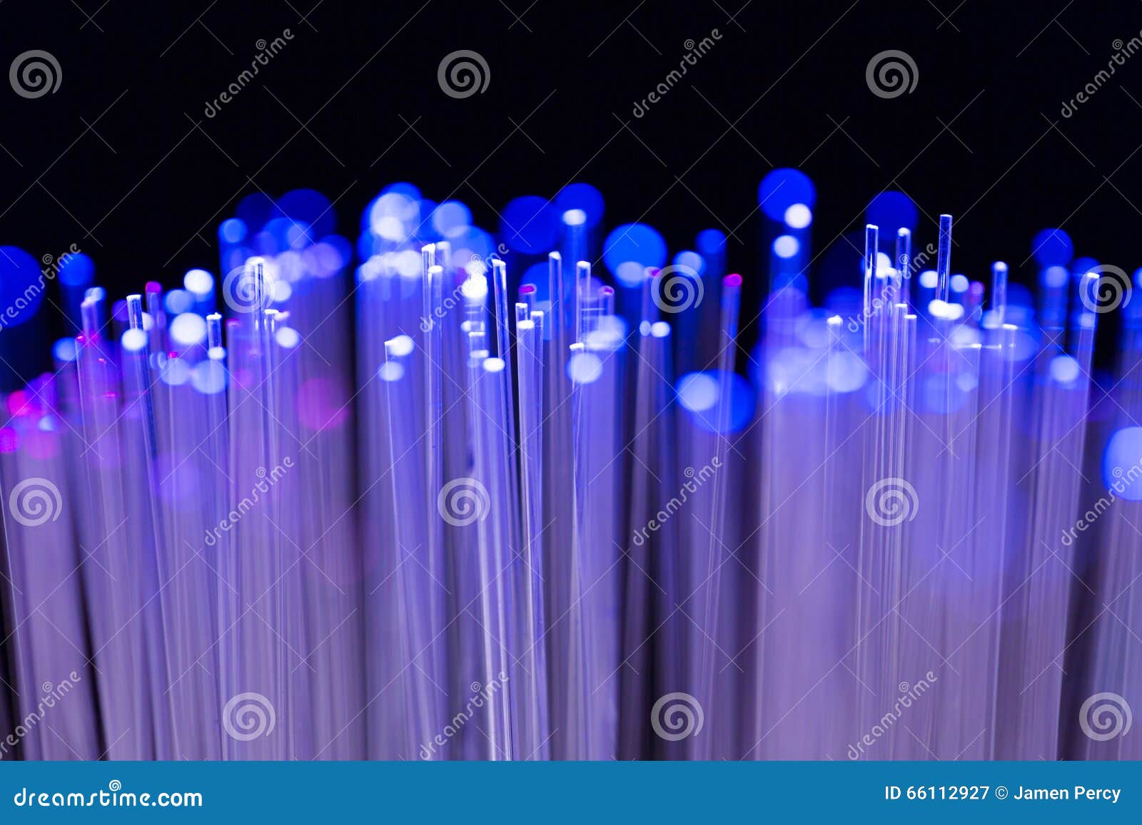 Fibre Optic cable threads stock image. Image of future - 66112927