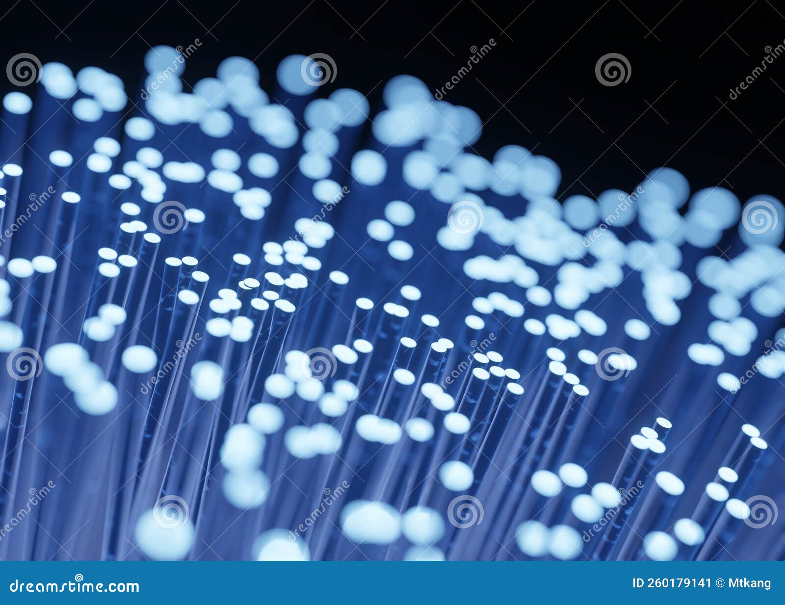 Fibre Optic for Data Transfer Transmission Stock Illustration ...