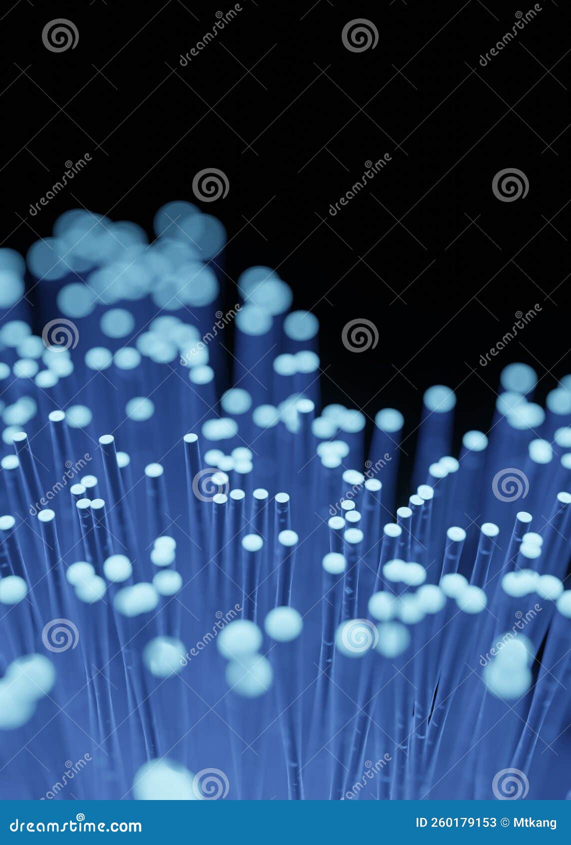 Fibre Optic for Data Transfer Transmission Stock Illustration ...