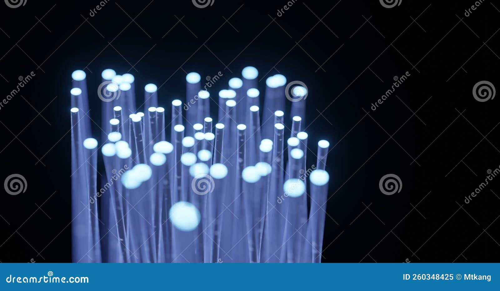 Fibre Optic for Data Transfer Transmission Stock Video - Video of ...