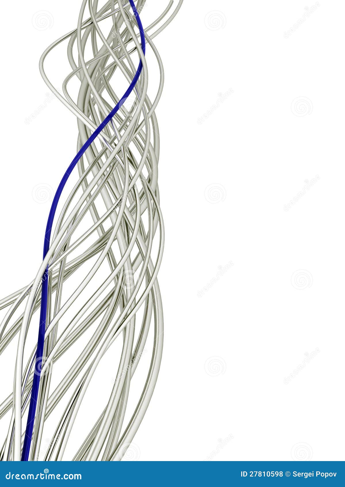 Optical Cables. Wire Fiber Cord Structure Electrical Line Wicker Vector ...