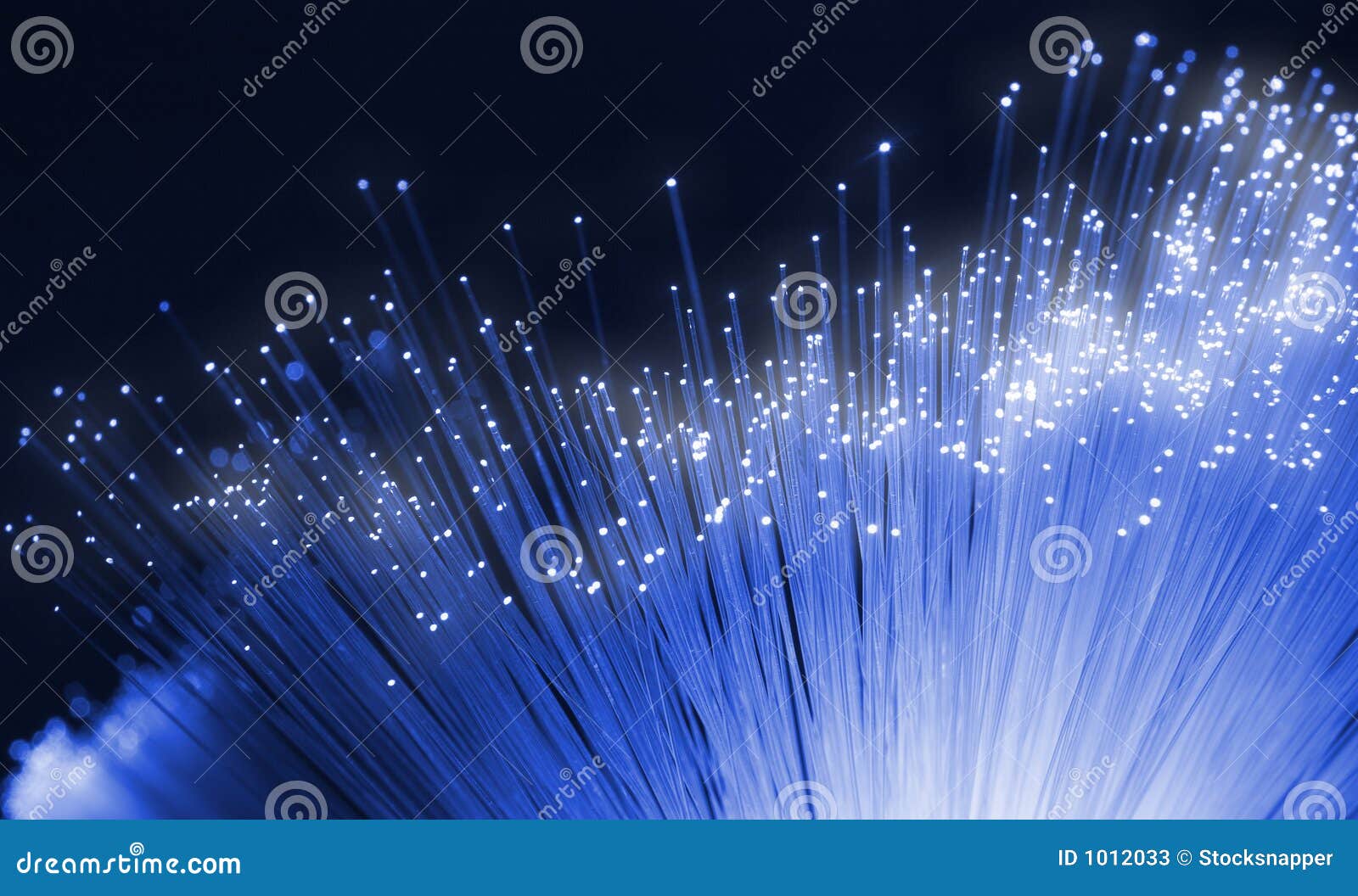 Fibre ottiche immagine stock. Immagine di ottica, fibra - 1012033