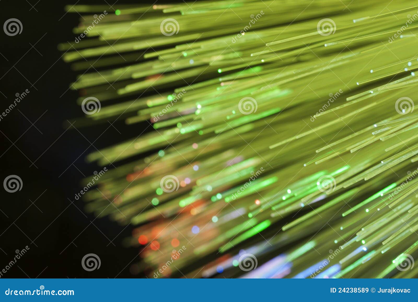 Fibre ottiche immagine stock. Immagine di comunicazione - 24238589