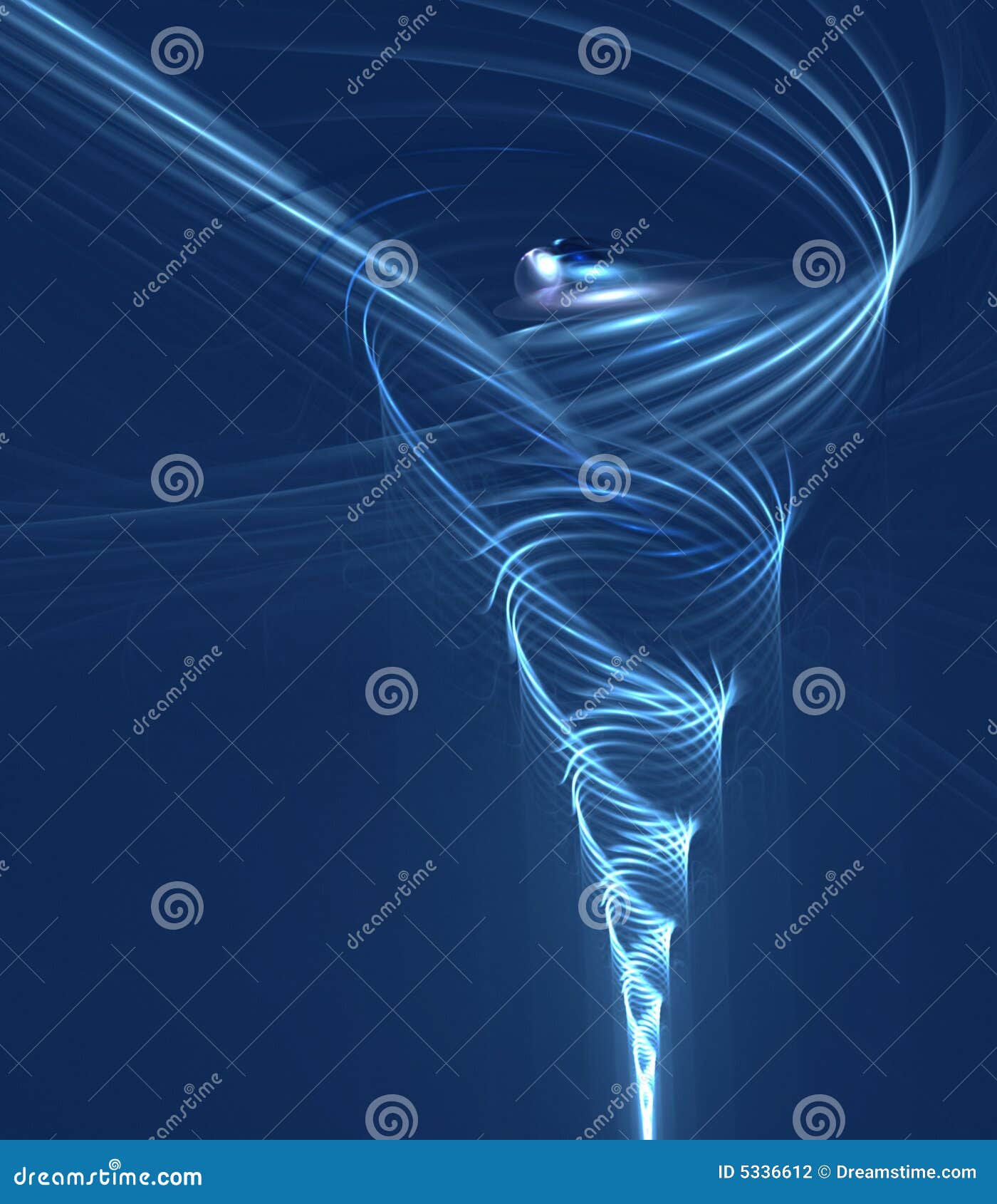 Fibrous Cyclone Abstract stock illustration. Illustration of artistic ...