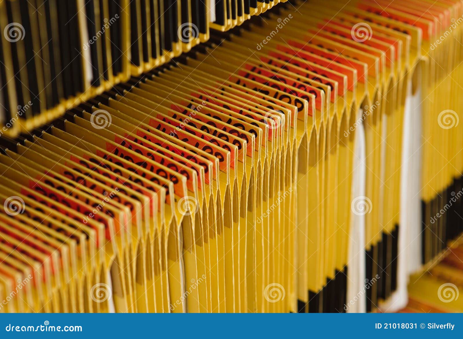 Ficheros imagen de archivo. Imagen de oficina, fichero - 21018031