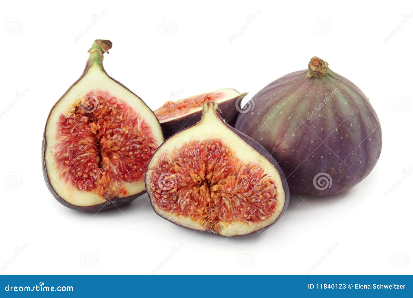 Fichi freschi immagine stock. Immagine di intero, viola - 11840123