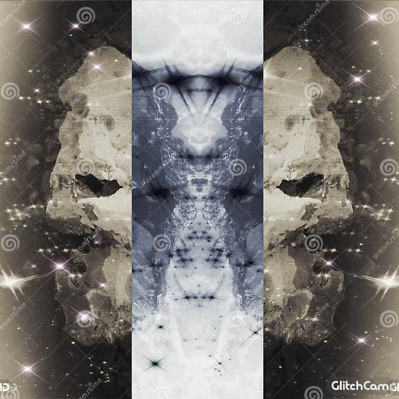 Fiction Illusion Graphics Pattern Abs Stock Illustration - Illustration ...