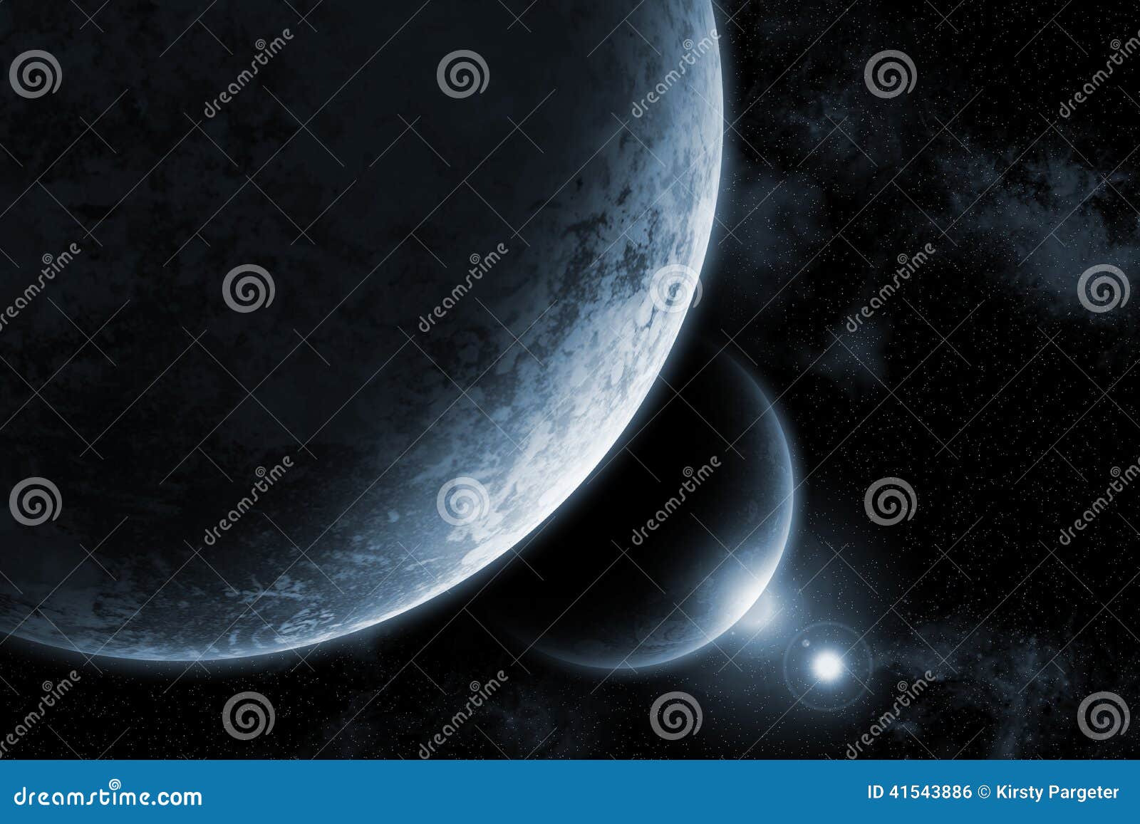 Fictional space background stock illustration. Illustration of abstract ...