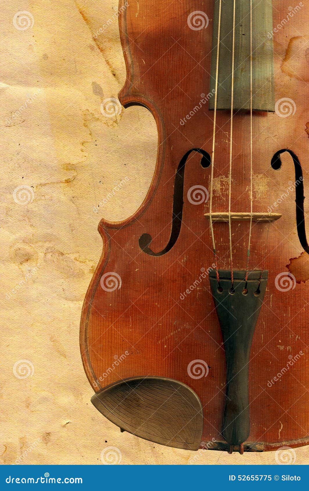 Fiddle stock image. Image of sign, symbol, musical, music - 52655775