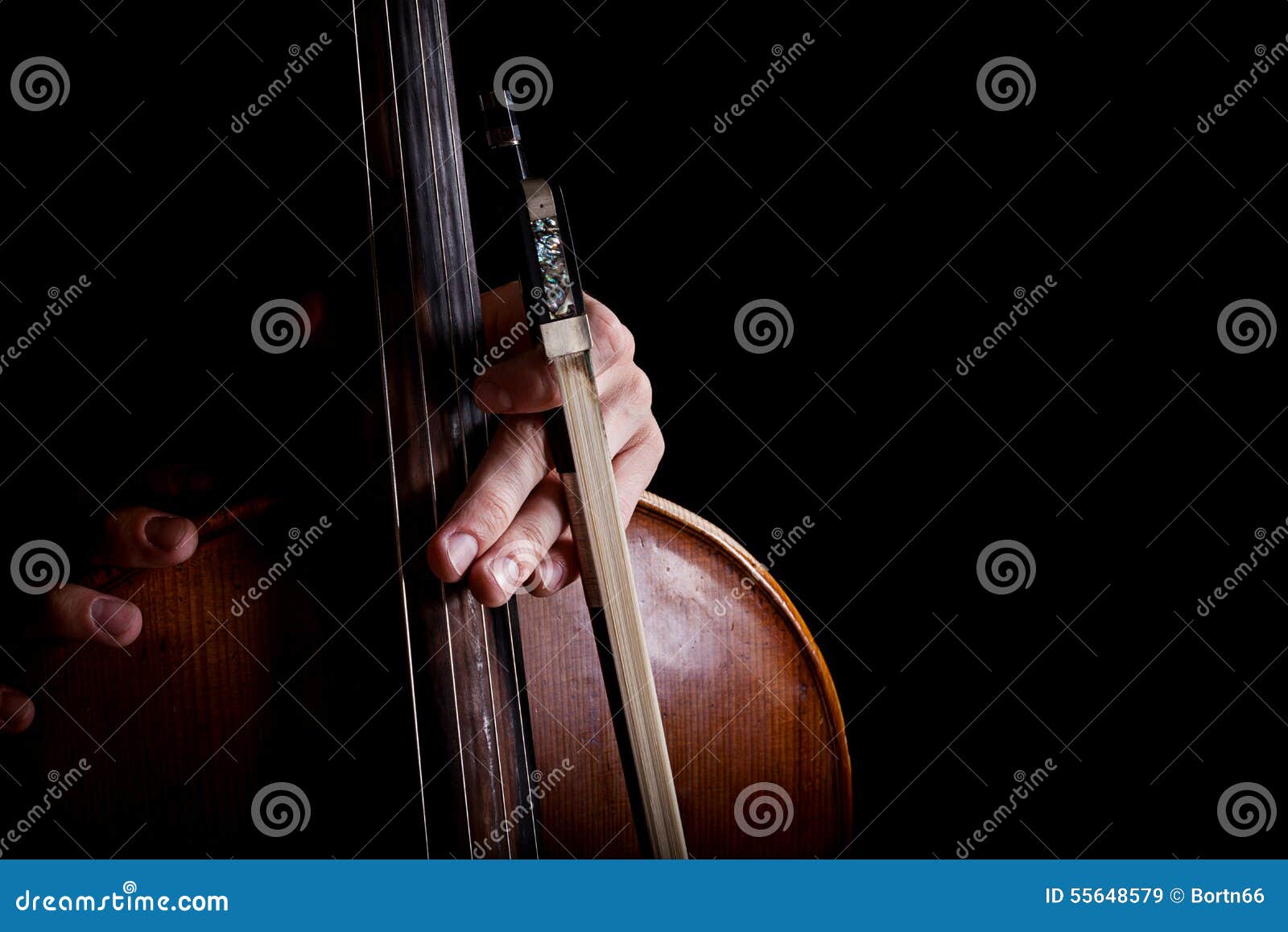 Fiddlestick in Hand Cellist Stock Image - Image of instrument, objects ...