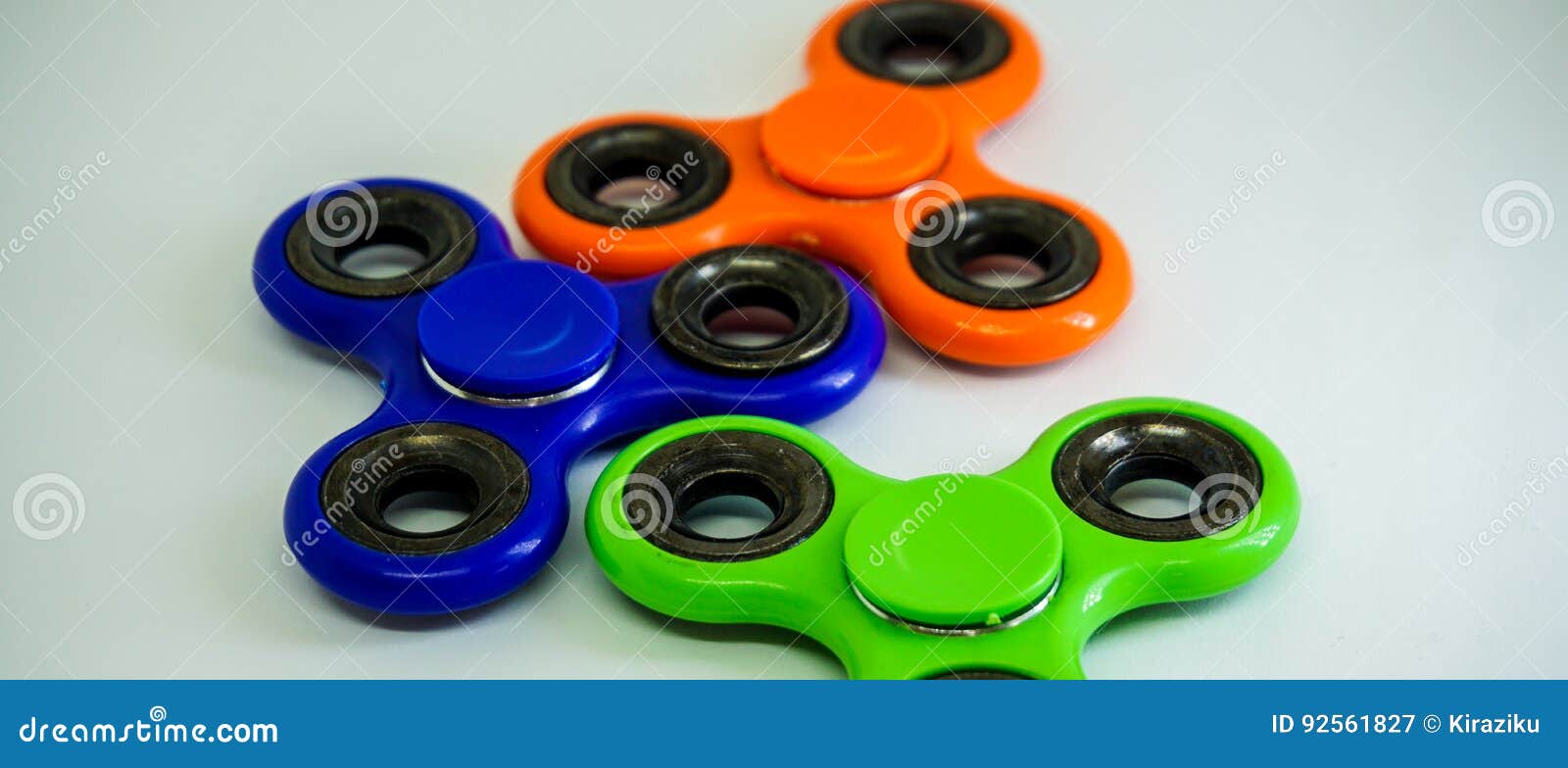 Fidget Finger Spinner Stress, Anxiety Relief Toy Stock Image - Image of ...