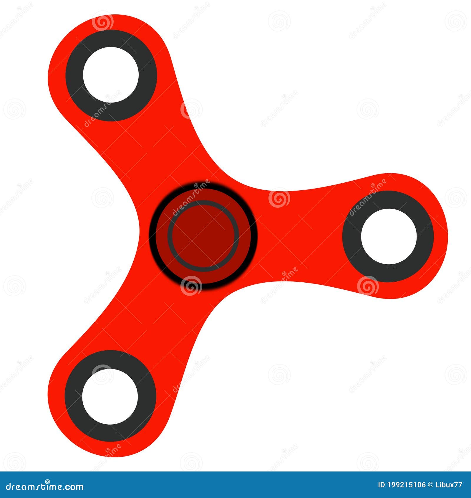 Hand Spinner Emblems Cartoon Vector | CartoonDealer.com #89329877