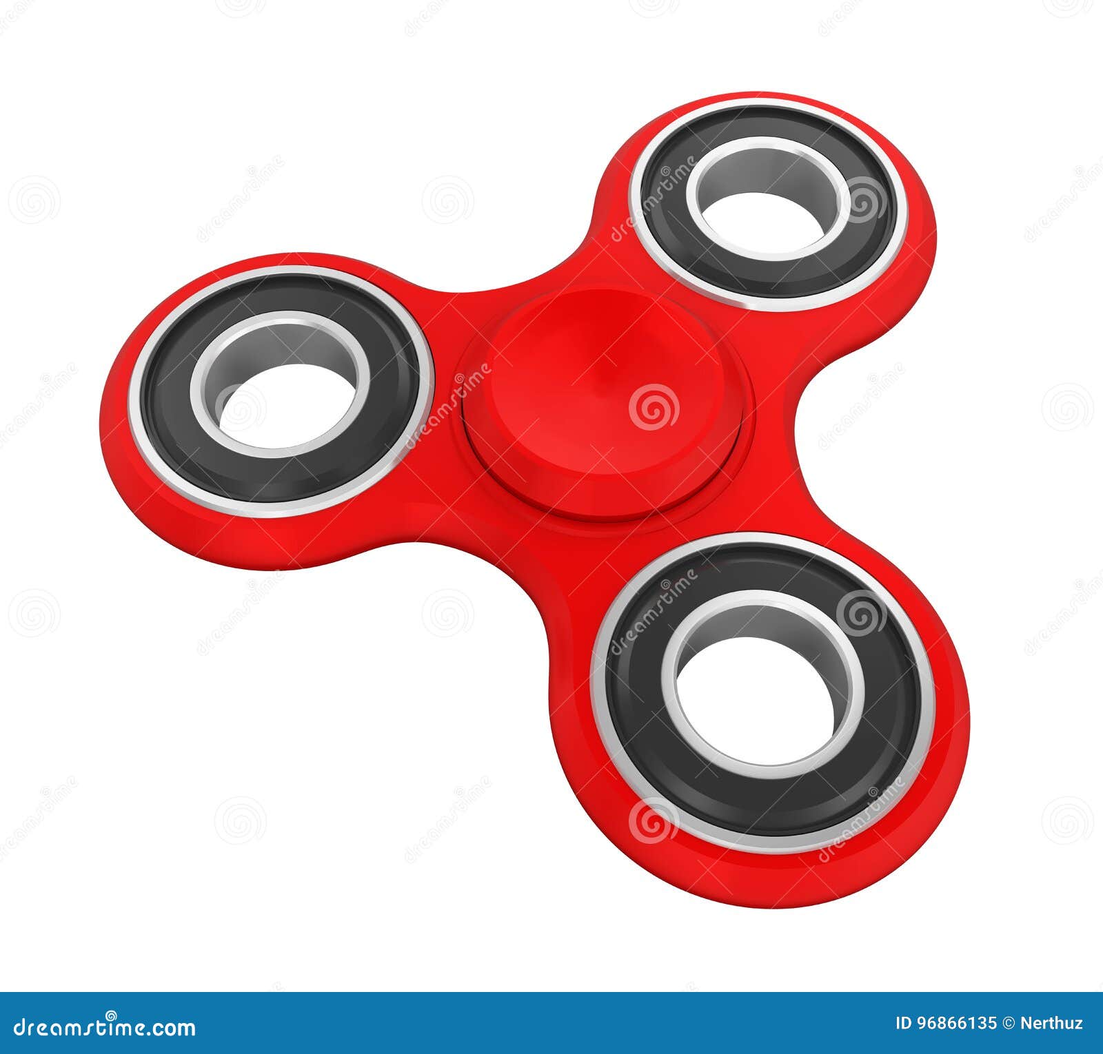 Fidget Spinner Isolated stock illustration. Illustration of isolated ...