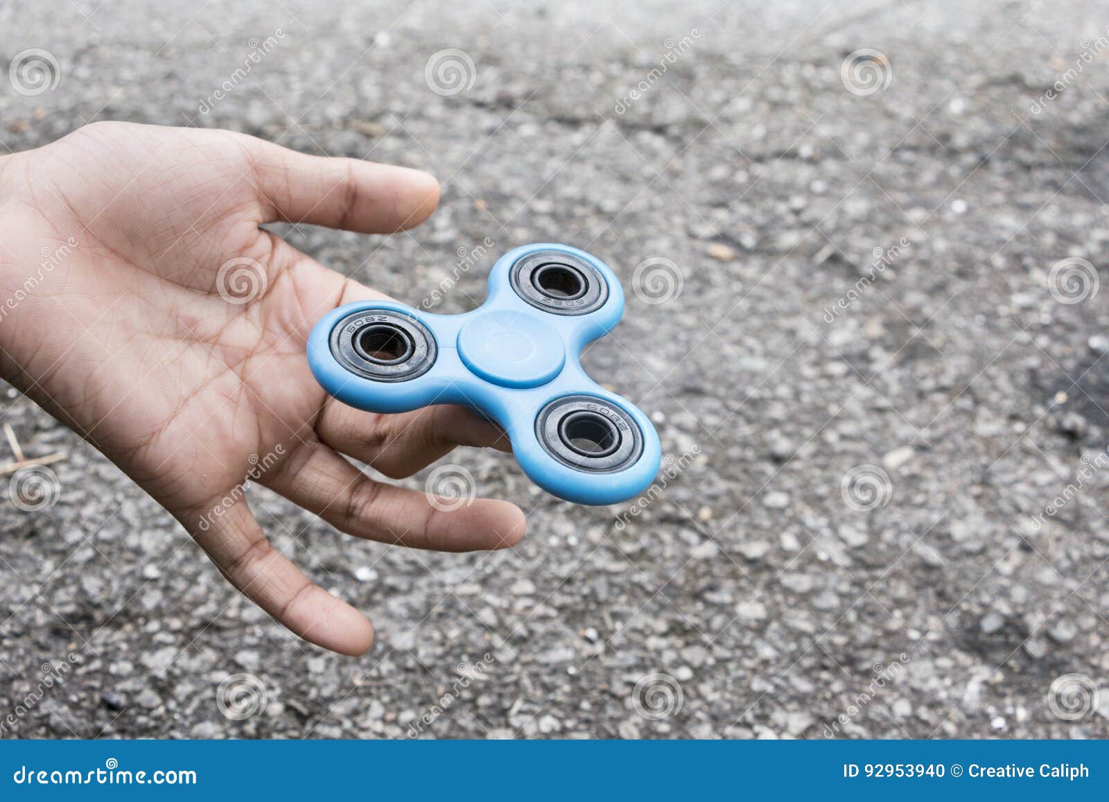 Fidget Spinner stock photo. Image of alone, craze, bore - 92953940