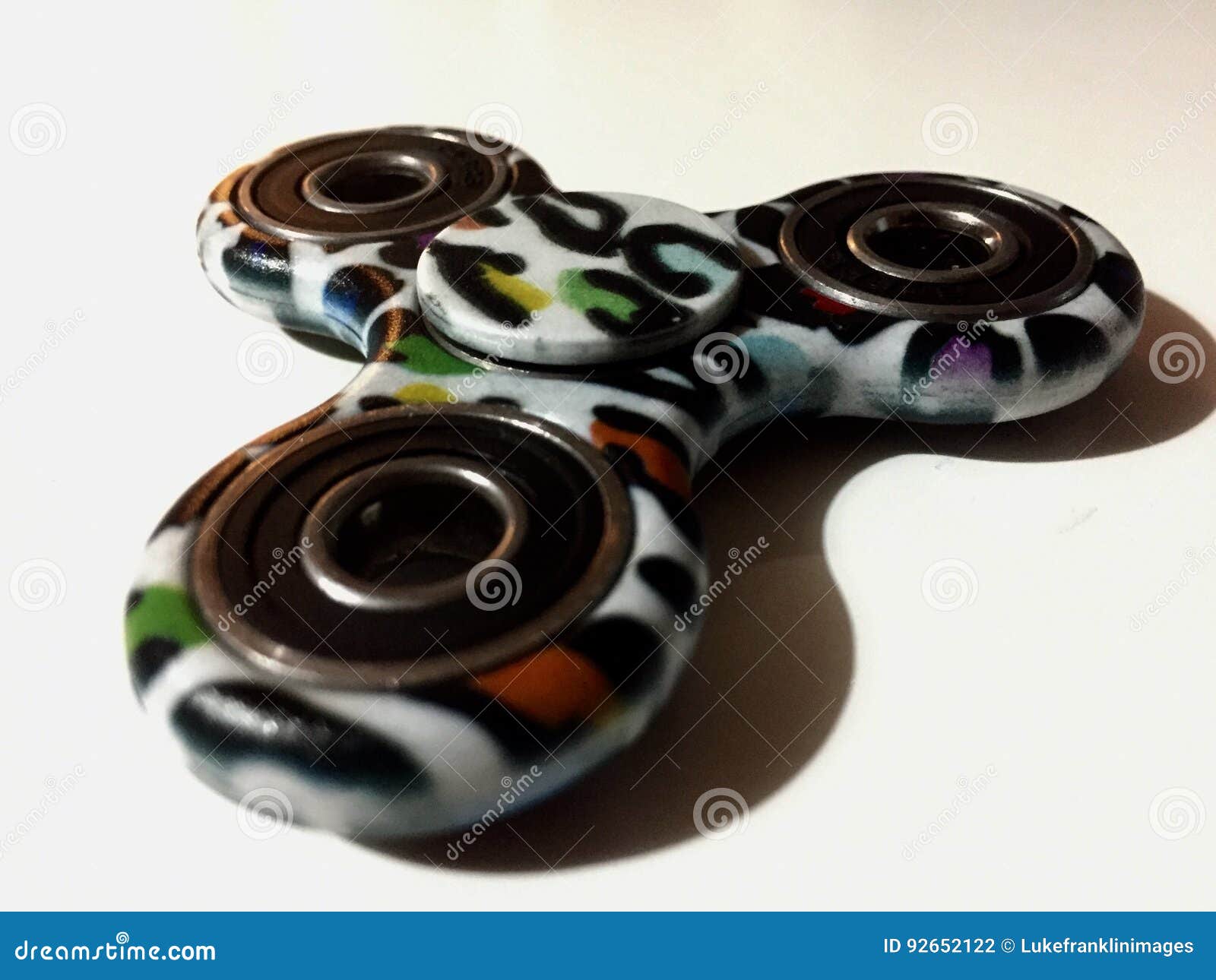 Fidget Spinner stock photo. Image of light, latest, power - 92652122