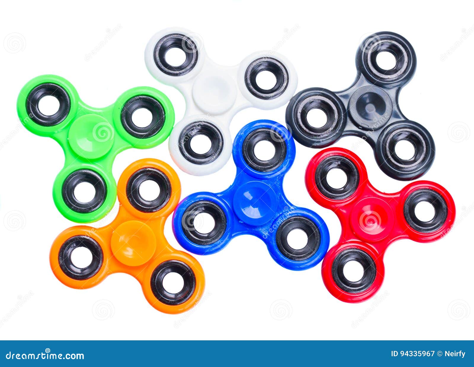 Fidget Spinner, Popular Relaxing Toy, Generic Design Stock Image ...