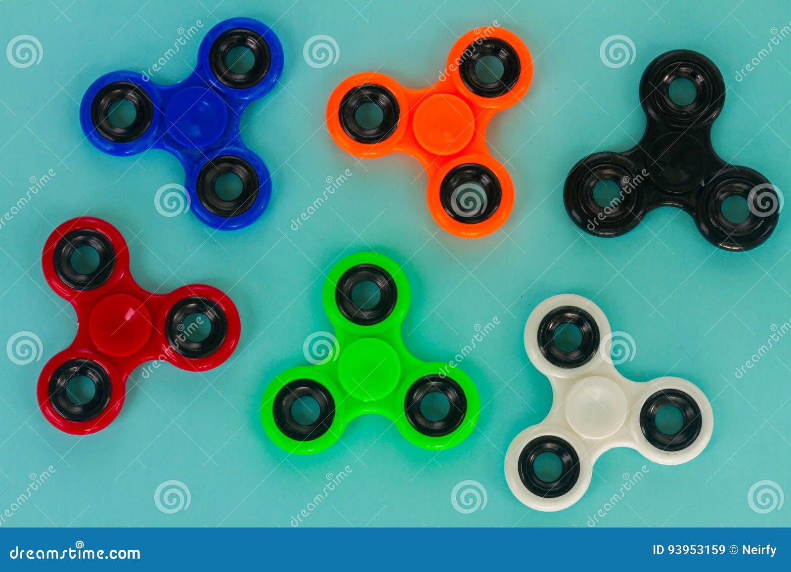 Fidget Spinner, Popular Relaxing Toy, Generic Design Stock Image ...