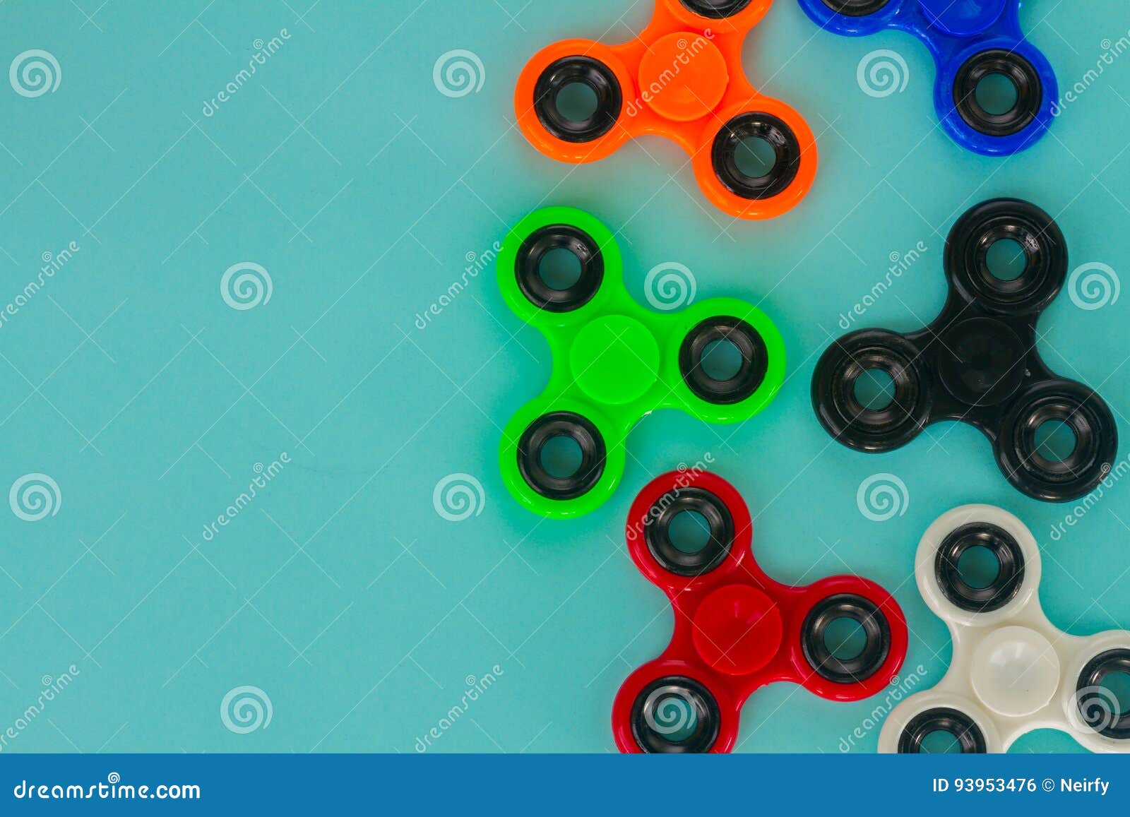 Fidget Spinner, Popular Relaxing Toy, Generic Design Stock Photo ...