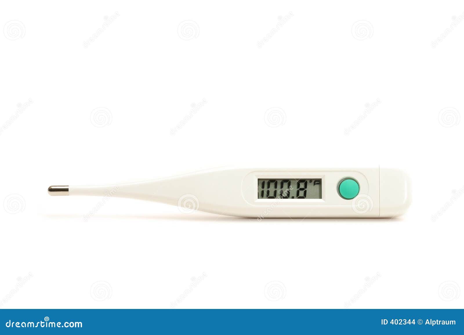 Fieberthermometer stockfoto. Bild von messen, fahrenheit - 402344