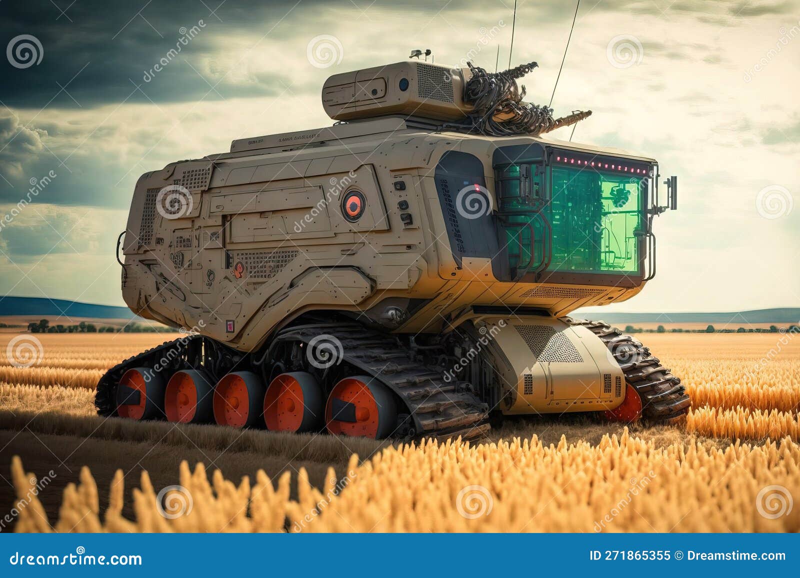 On Field Autonomous Harvester Agricultures Transition To Digital ...