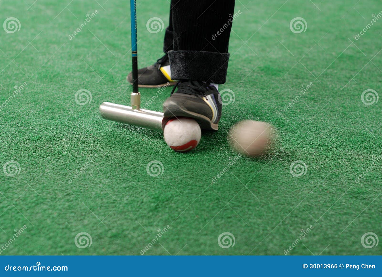 Croquet game stock photo. Image of ball, pastime, lawn - 30013966