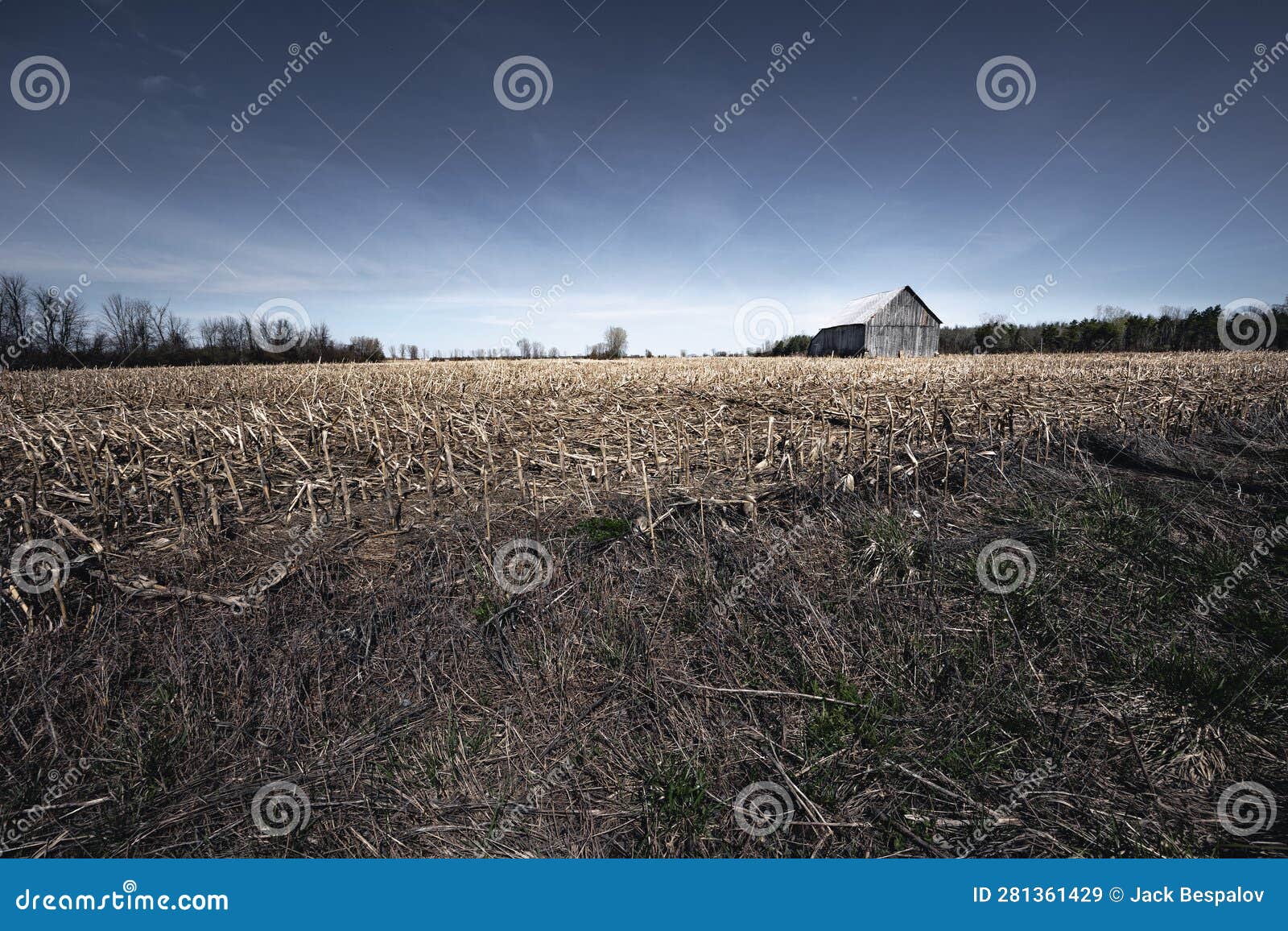Field Farm in Quebec Canada Stock Image - Image of harvest, working ...