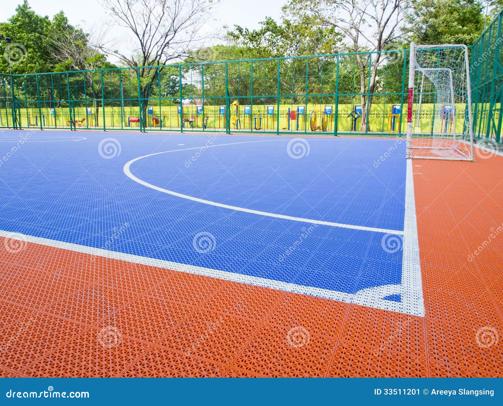 Field for futsal stock image. Image of futsal, cage, fight - 33511201