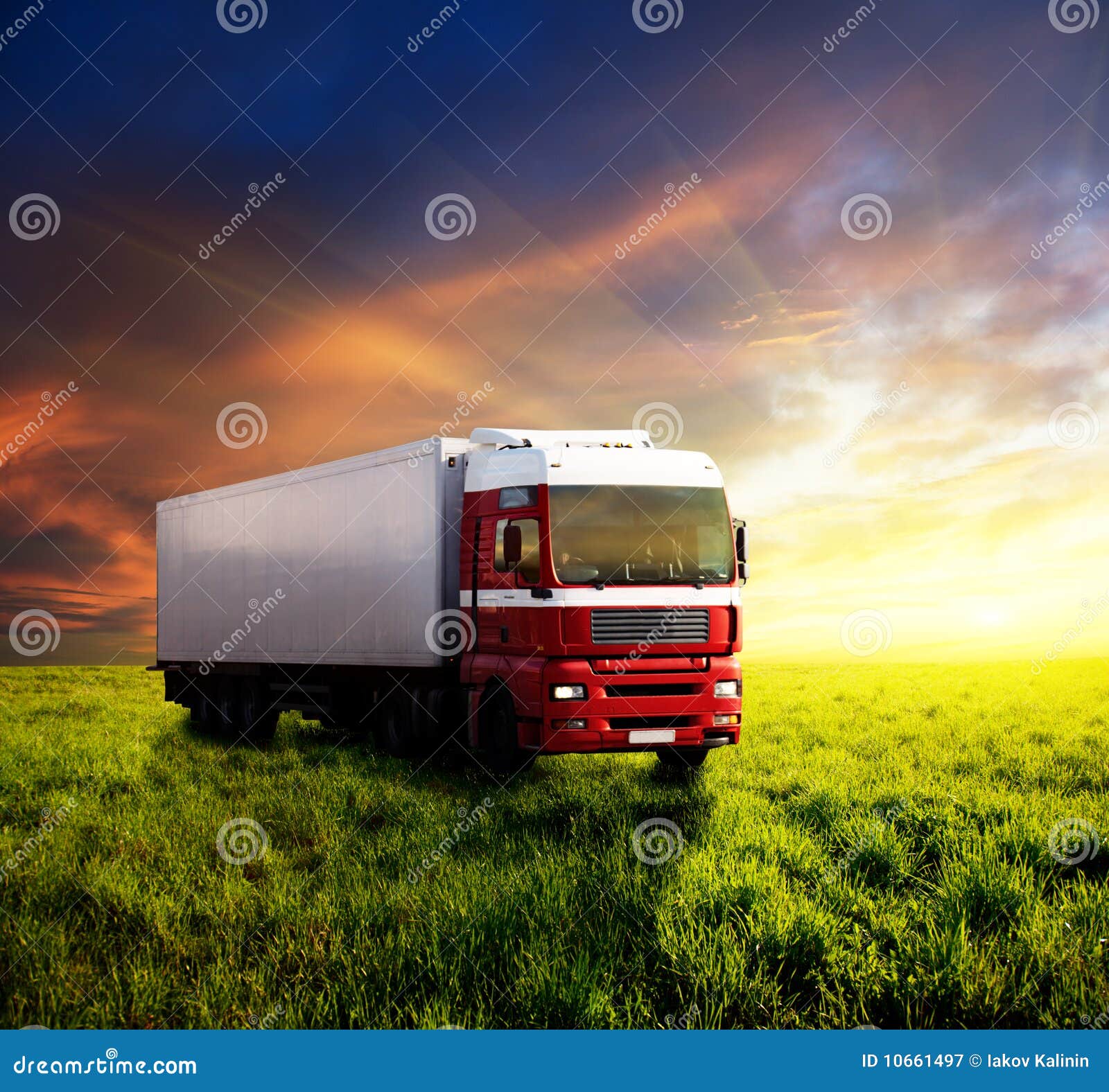 Field of grass and truck stock image. Image of speed - 10661497