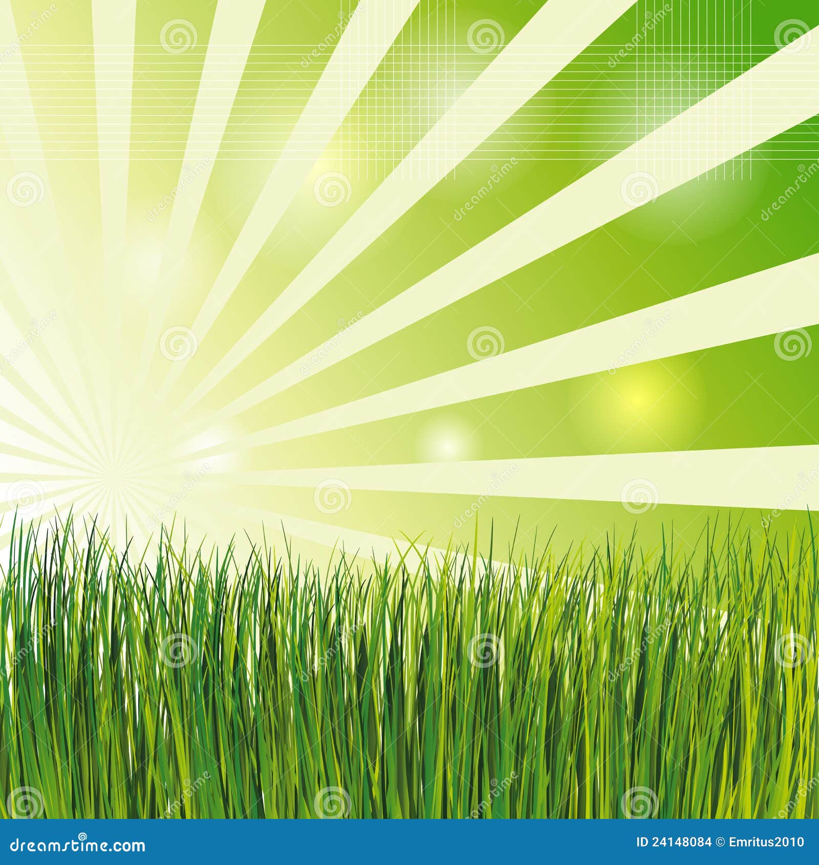 Field of Grass, Vector stock illustration. Illustration of beautiful ...