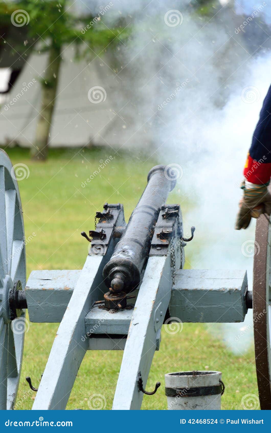 Cannon Being Fired Stock Image | CartoonDealer.com #212083