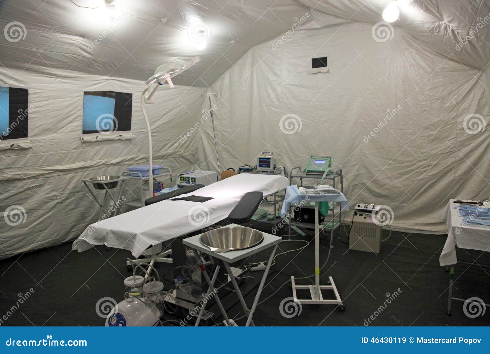 Field hospital tent stock image. Image of ambulance, tent - 46430119