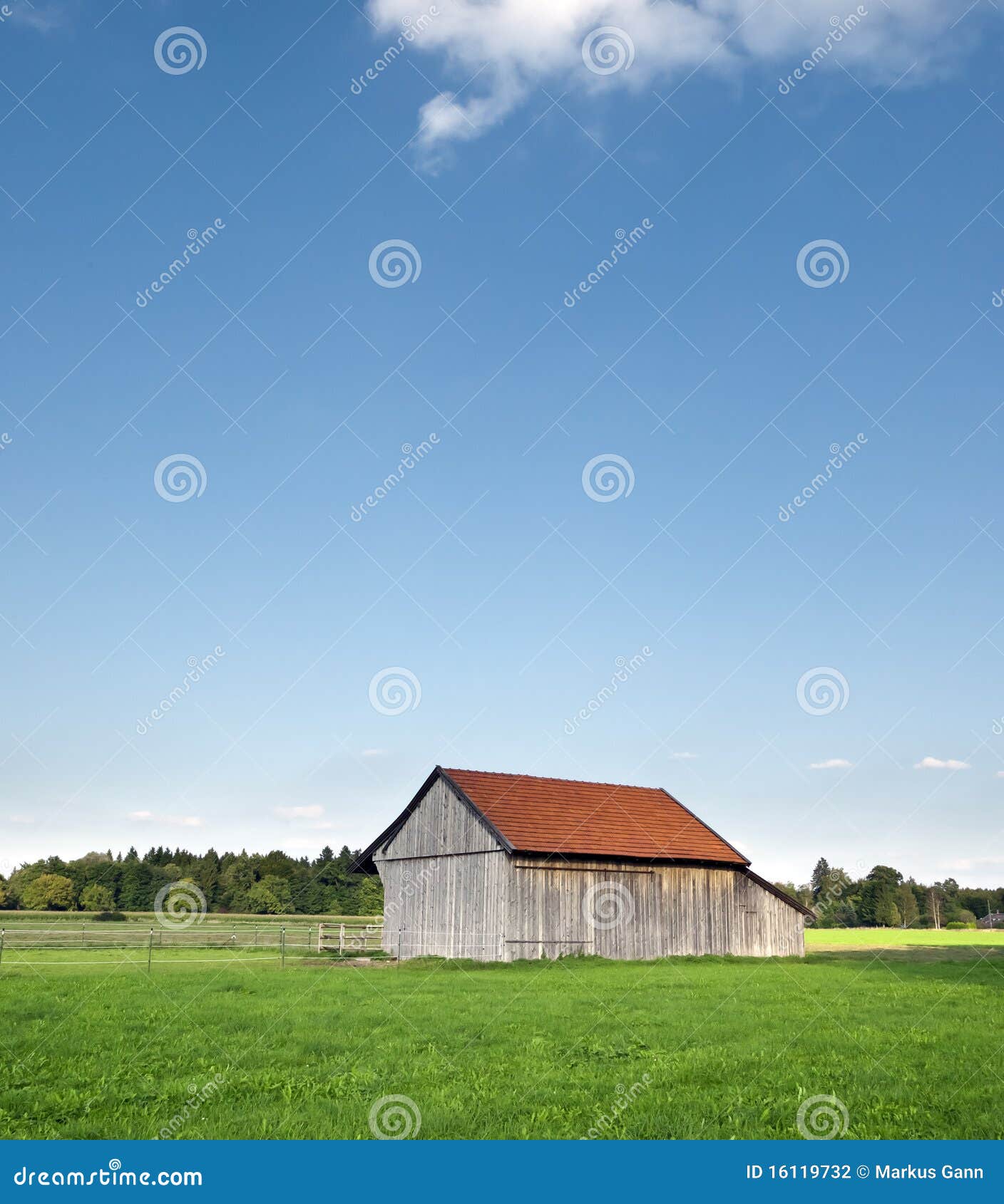 Field hut stock photo. Image of ranch, building, idyllic - 16119732