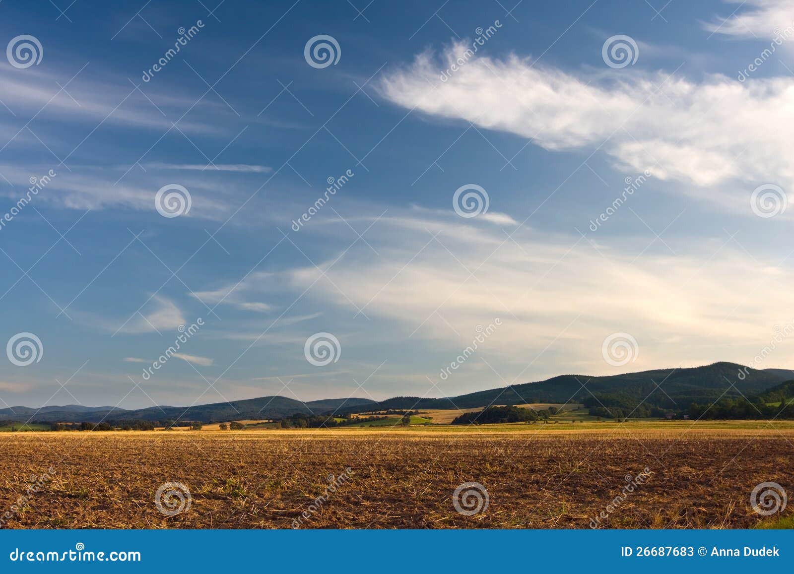 Field landscape stock image. Image of dirt, agriculture - 26687683